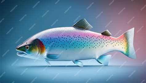 Premium Photo Red Trout Fish High Definition Photo Nature Wallpaper
