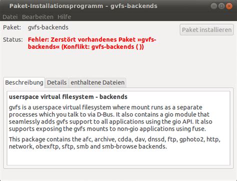 1110 How To Fix Broken Gvfs Package Ask Ubuntu