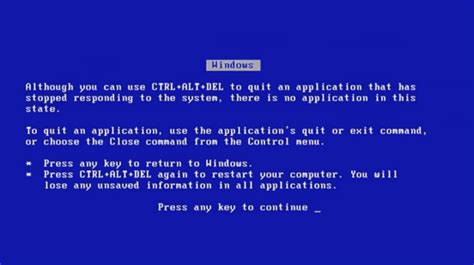 Windows 95 Error Screen Audiovisual Identity Database