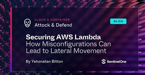 Securing Aws Lambda How Misconfigurations Can Lead To Lateral