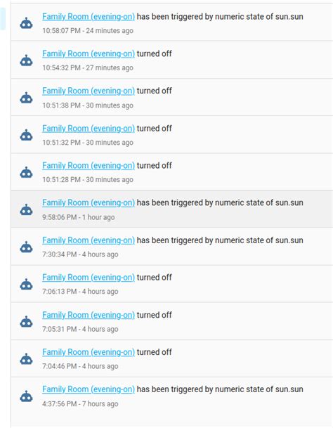 Lights On With Sun Elevation Keeps Triggering Configuration Home Assistant Community