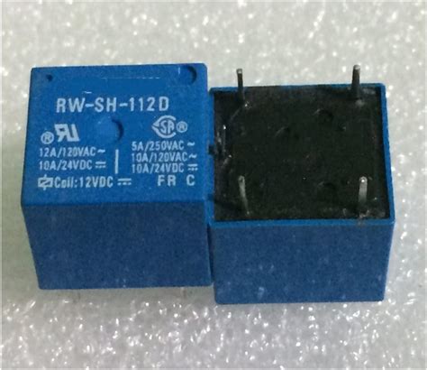 10pcs lot original relay rw sh 105d 5vdc rw sh 112d 12vdc rw sh 124d 24vdc rw sh
