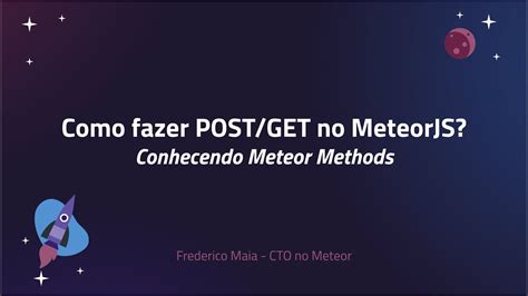 Como Seria Post Get No MeteorJS Usando RPC Meteor Methods YouTube