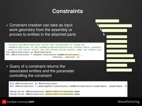 Ppt Introduction To Autodesk® Inventor® Api And Assemblies Powerpoint