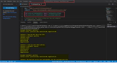 Python How To Solve Import Error For Azure Text Analytics Stack