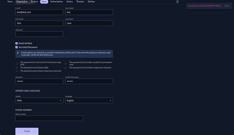 Userdata Is Invalid Command Dfd21 Cant Create Any User · Issue 4220 · Zitadelzitadel · Github