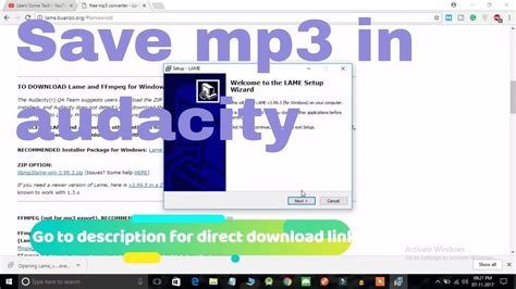 How To Save File As Mp In Audacity YouTube
