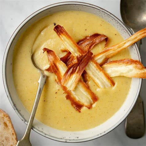 Creamy Curried Parsnip Soup Recipe The Last Food Blog