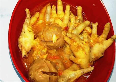 Resep Ceker Pentol Pedas Oleh Ekanoviana Utomo Cookpad