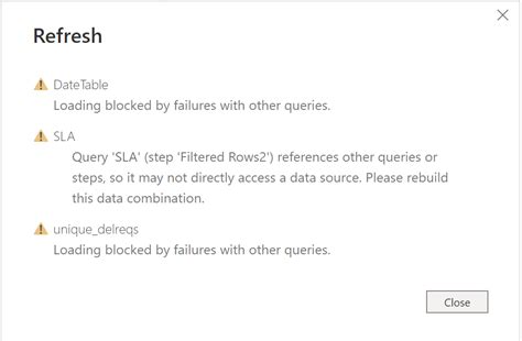 Power Query Help Please Refresh Error Please Microsoft Fabric Community