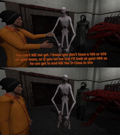 Me As A D Class Explaining To The Scps Why They Shouldnt Kill Me R Scpsecretlab