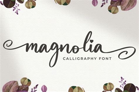 Flowing Calligraphy Fonts