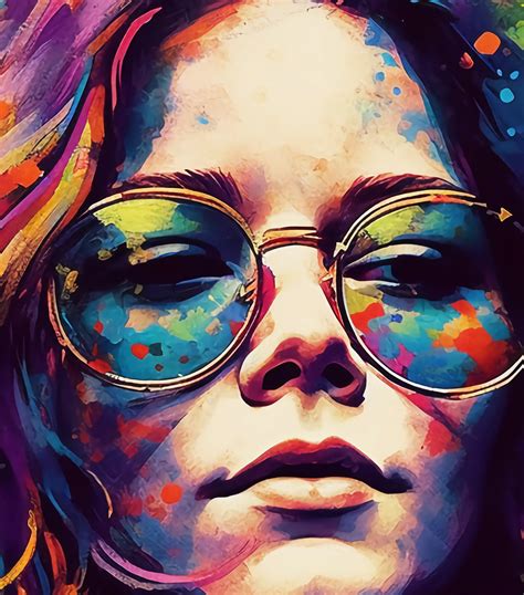 Janis Joplin Pop Art Portrait Digital File Printable Wall Art Instant