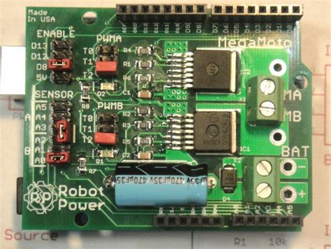 Megamoto High Current Motor Shield Development Arduino Forum