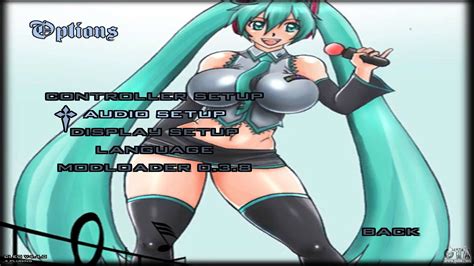 Hatsune Miku Ecchi Sexy Loading Menu Screen Para GTA San Andreas
