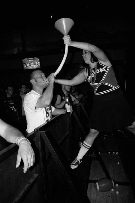 Head Cheerleader Talia With The Beer Bong Beer Bong How To Make Beer Homemade Beer