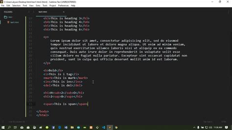 Html Basic Tutorial Myanmar Youtube