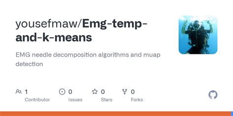 Github Yousefmaw Emg Temp And K Means Emg Needle Decomposition Algorithms And Muap Detection