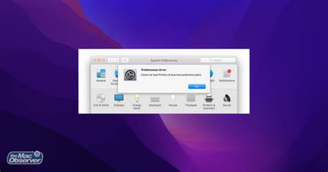 fixed preferences error on mac quick guide