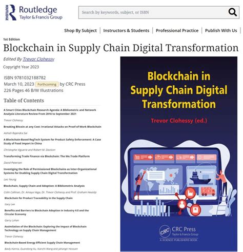 Dr Trevor C On Linkedin Blockchain Supplychain Supplychains Blockchaintechnology Digital
