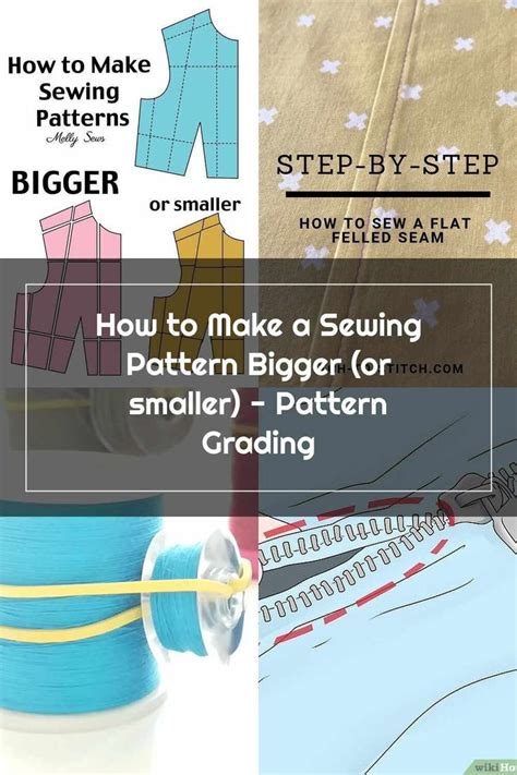 Sewing Techniques How To Make A Sewing Pattern Bigger Or Smaller