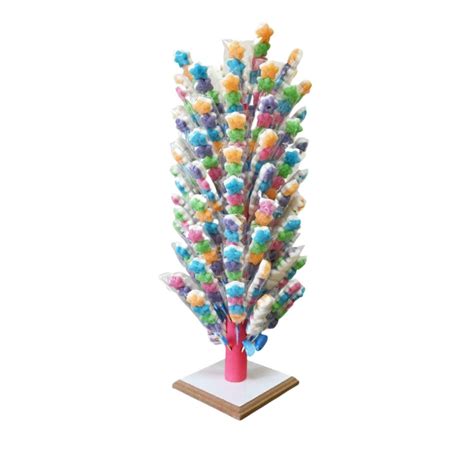 Candy Fox Fruit Flavored Jelly With Wooden Stand 40 Gr X 120 Pcs
