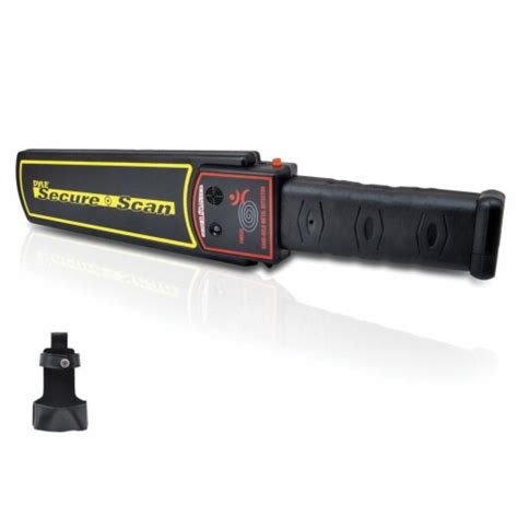 Secure Scan Handheld Metal Detector Wand Security Scanner 1 Qfc Secure Scan Handheld Metal Detector Wand Security Scanner 1 Qfc