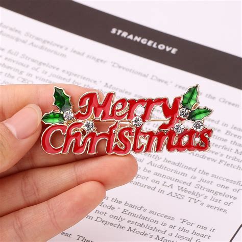 Badu Bg Коледни Направи си сам подарък Бижута Модни метални капкови емайл Мъжки и дамски костюм