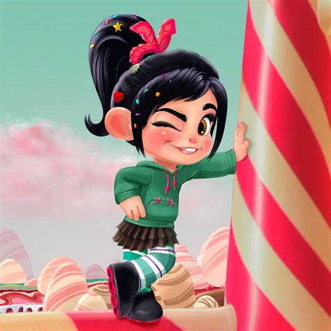 Vanellope Land Of Schweetz By Artistsncoffeeshops On Deviantart