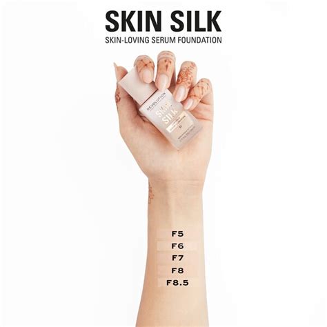 Revolution Skin Silk Serum Foundation F6 Make Up Superdrug