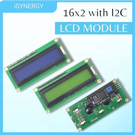 ♞16x2 Lcd 模塊顯示器 1602 與 I2c Arduino 蝦皮購物