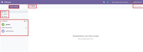 Odoo 15 Discuss Module Odoo V15 Community Edition Book