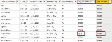 Power BI Zip Code Starting With 0 SharePoint Microsoft Power Platform Tutorials SPGuides