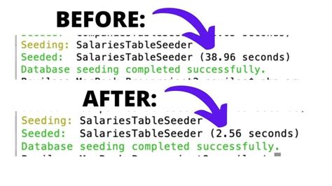 laravel news on linkedin seeding 50k db rows in laravel create