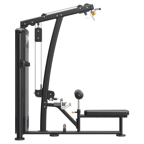 elite lat pull row dual select tag fitness