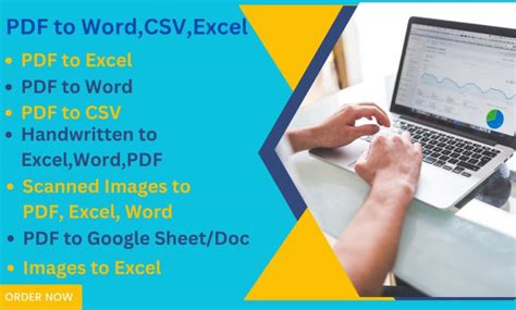 Convert Pdf To Excel Word Csv Images Google Sheet By A Rahman Fiverr