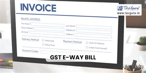 All About GST E Way Bill