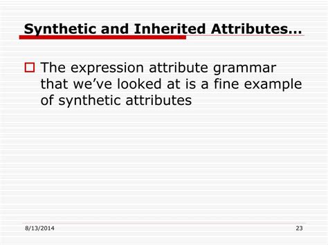 Ppt Attribute Grammars Powerpoint Presentation Free Download Id3150154