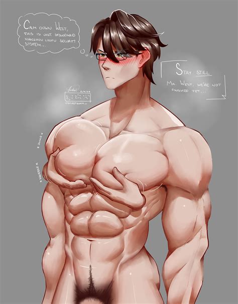 Rule 34 1boy Brown Hair Glasses Honkai Star Rail Male Male Focus