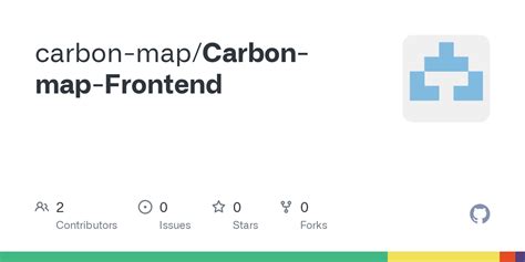 github carbon map carbon map frontend