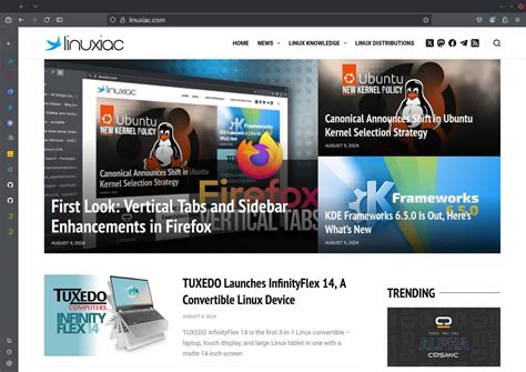 First Look Vertical Tabs And Sidebar Enhancements In Firefox