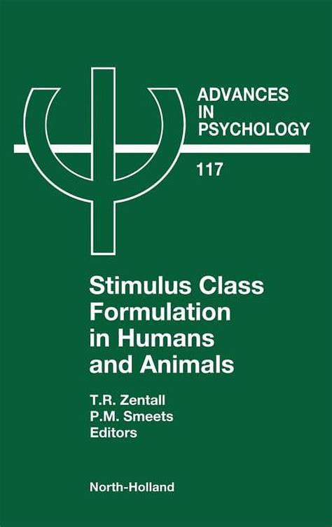 Advances In Psychology Stimulus Class Formation In Humans And Animals