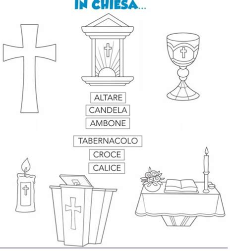 La Chiesa Scheda Linsegnamento Della Religione Religione Chiesa