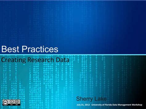 Best Practices Data Collection Pptx