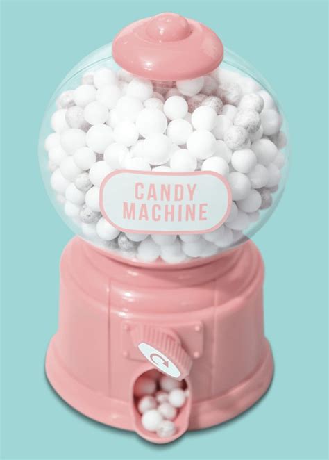 Cute Candy Machine Collage Element Premium Psd Rawpixel