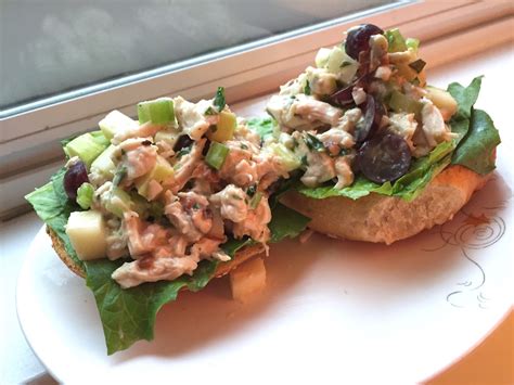 Kvell In The Kitchen Tarragon Chicken Salad With Pecans Apples And