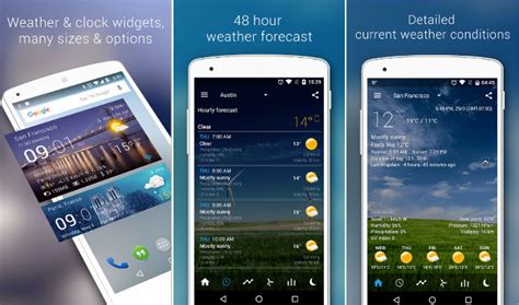 Top 6 Best Android Weather Widget App 2018