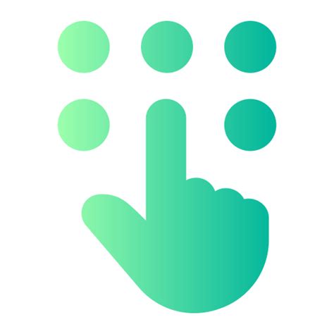 Password Generic Gradient Fill Icon