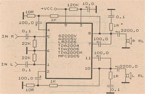 Amplifier With IC TDA