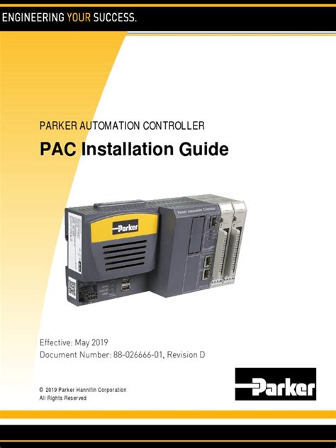Pac User Guide Rev D Pdf Electromagnetic Compatibility Programmable Logic Controller